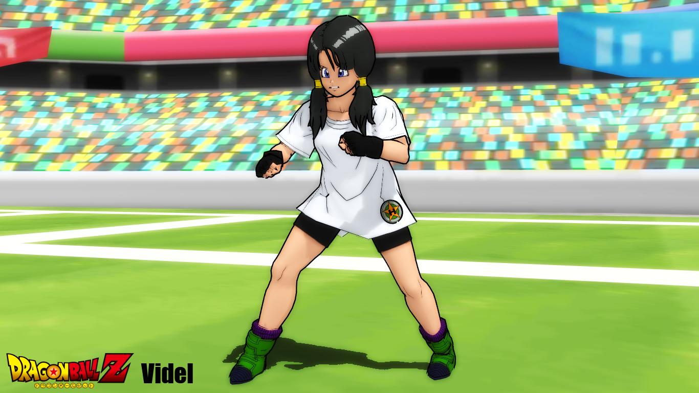 (MMD Model) Videl (Pigtails) Download by SAB64 on DeviantArt