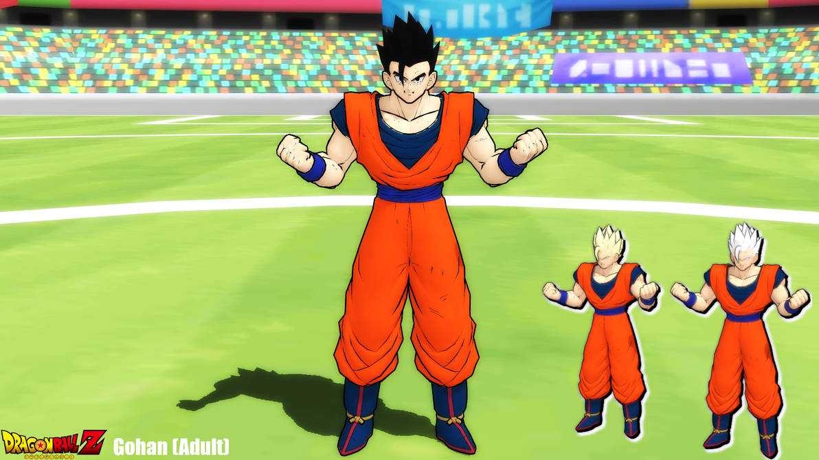 (MMD Model) Gohan (Adult) Download by SAB64 on DeviantArt