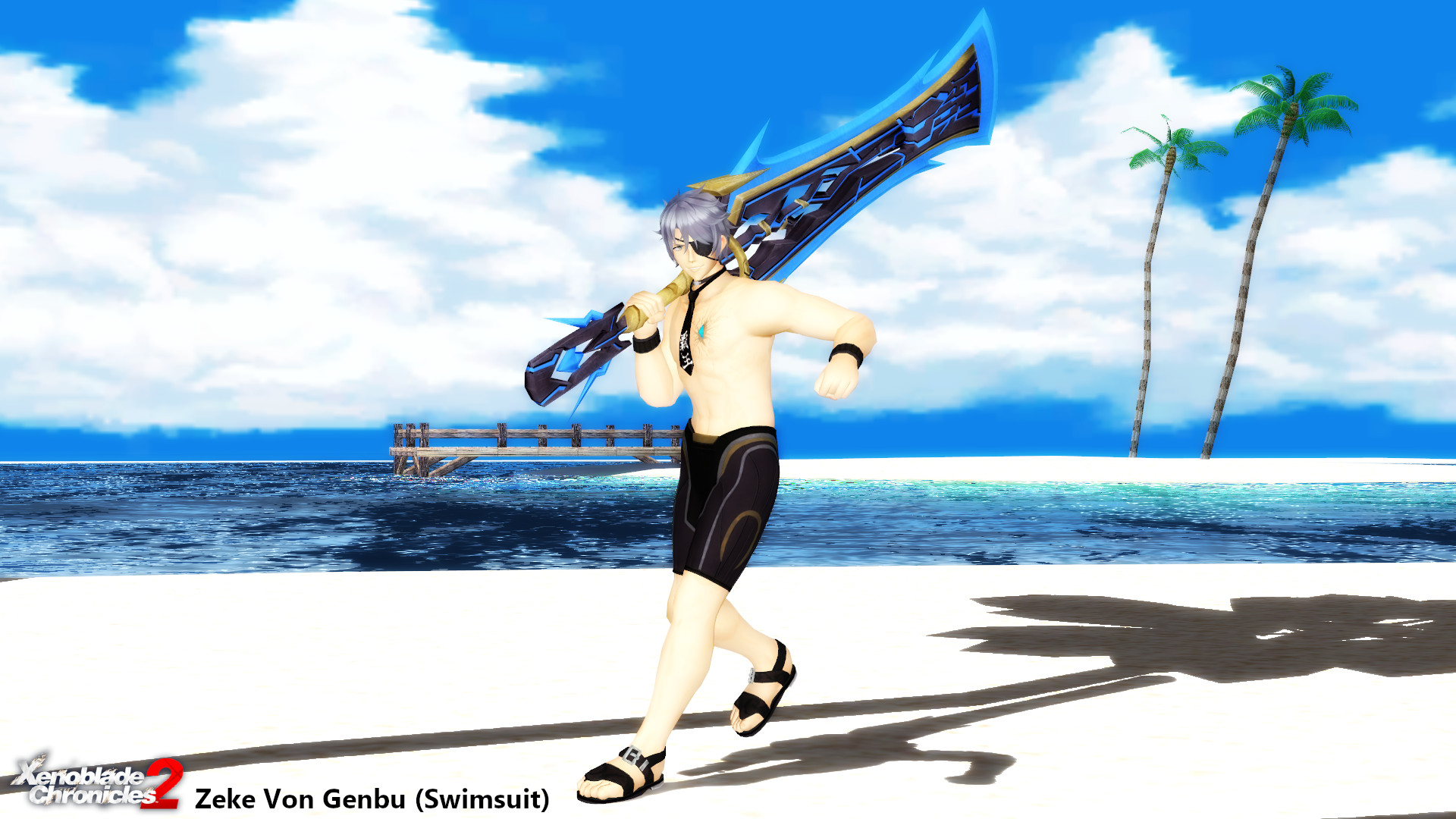 (MMD Model) Zeke von Genbu (Swimsuit) Download by SAB64 on DeviantArt