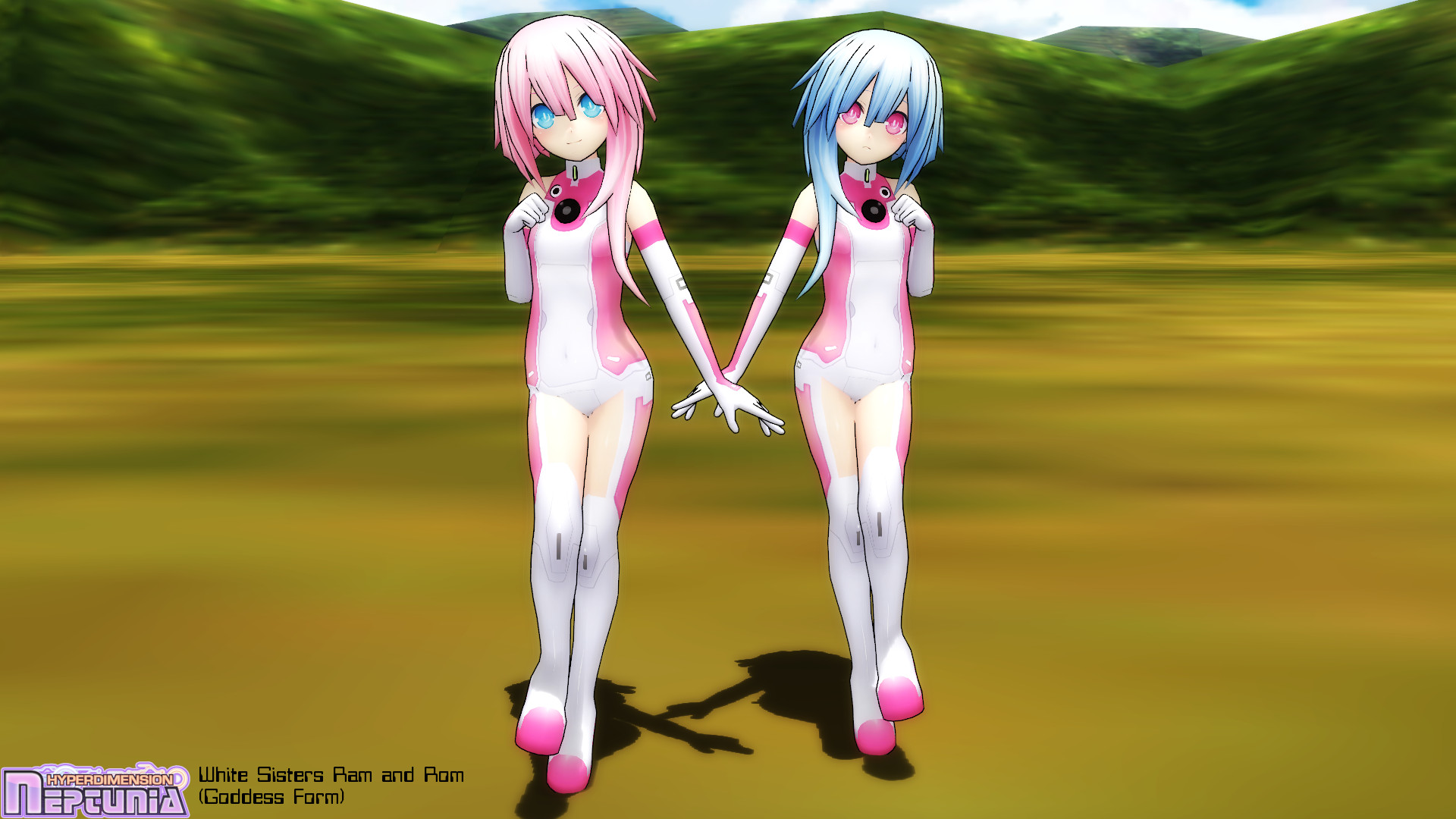 (MMD Model) Ram and Rom (Goddess Form) Download by SAB64 on DeviantArt