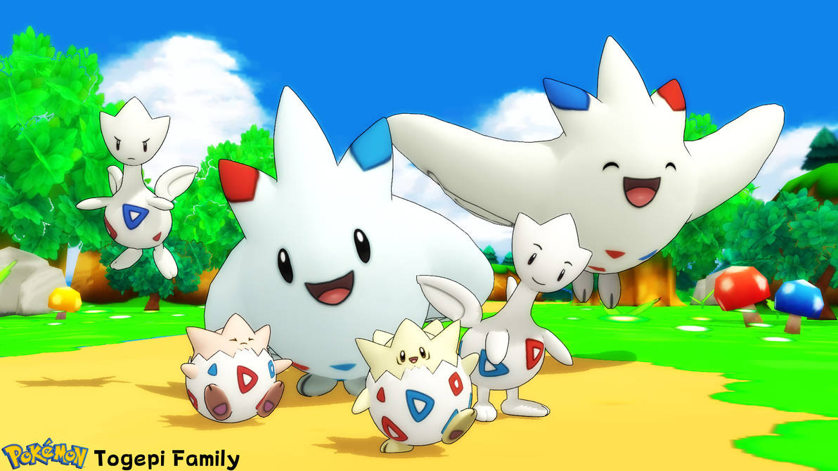 (MMD Model) Togepi Family Download by SAB64 on DeviantArt