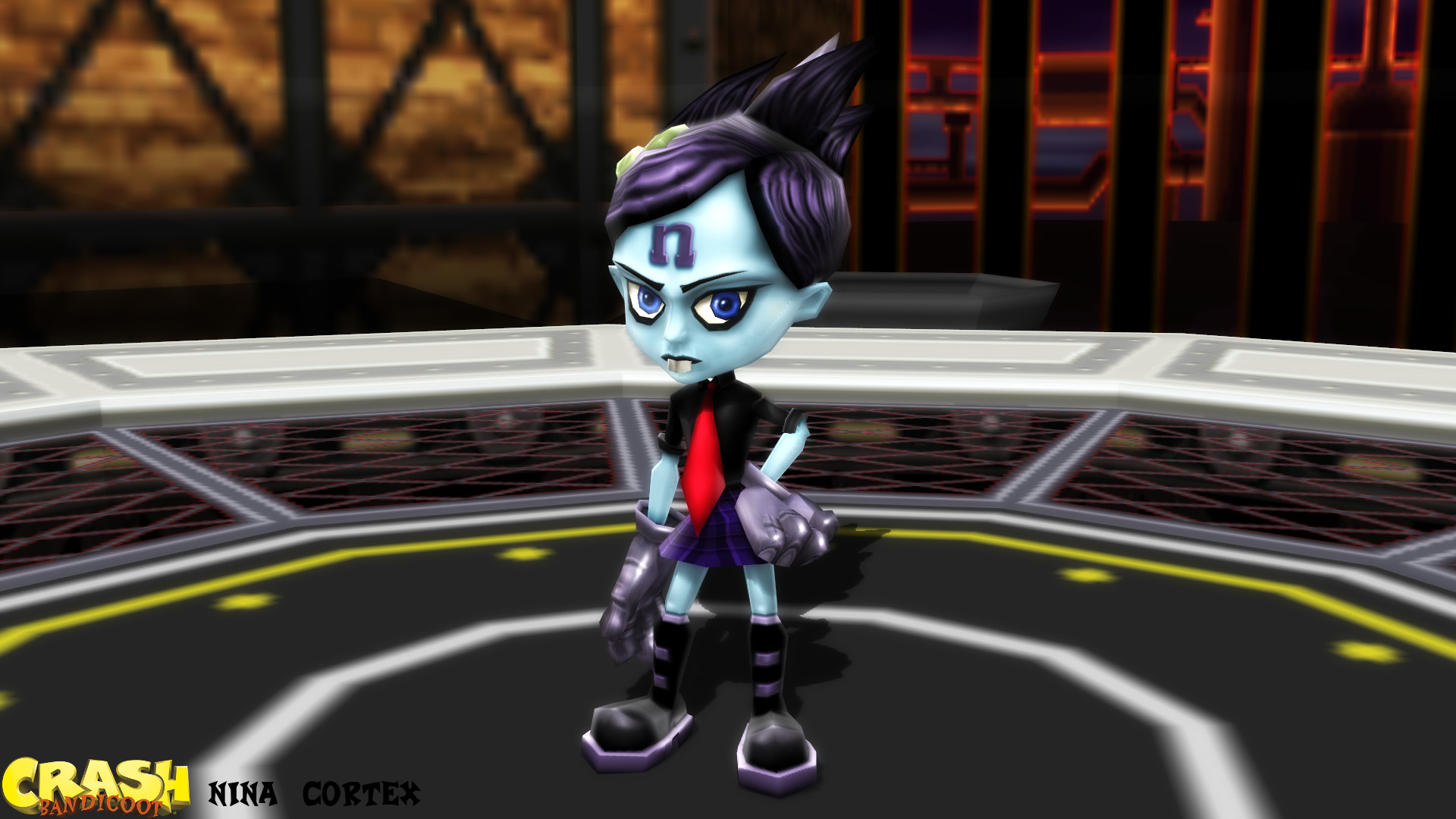 (MMD/Blender Model) Nina Cortex (COTT) Download by SAB64 on DeviantArt