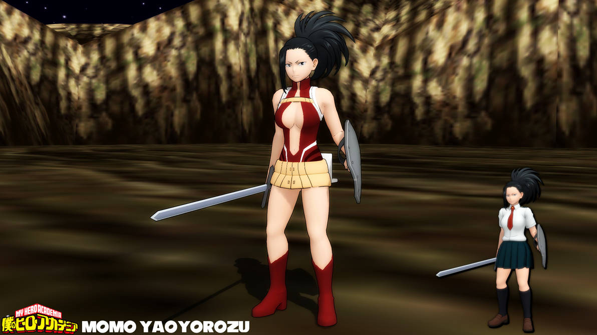 (MMD Model) Momo Yaoyorozu Download by SAB64 on DeviantArt