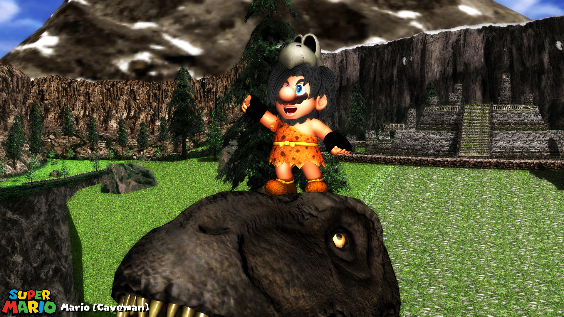 (MMD Model) Mario (Caveman) Download by SAB64 on DeviantArt