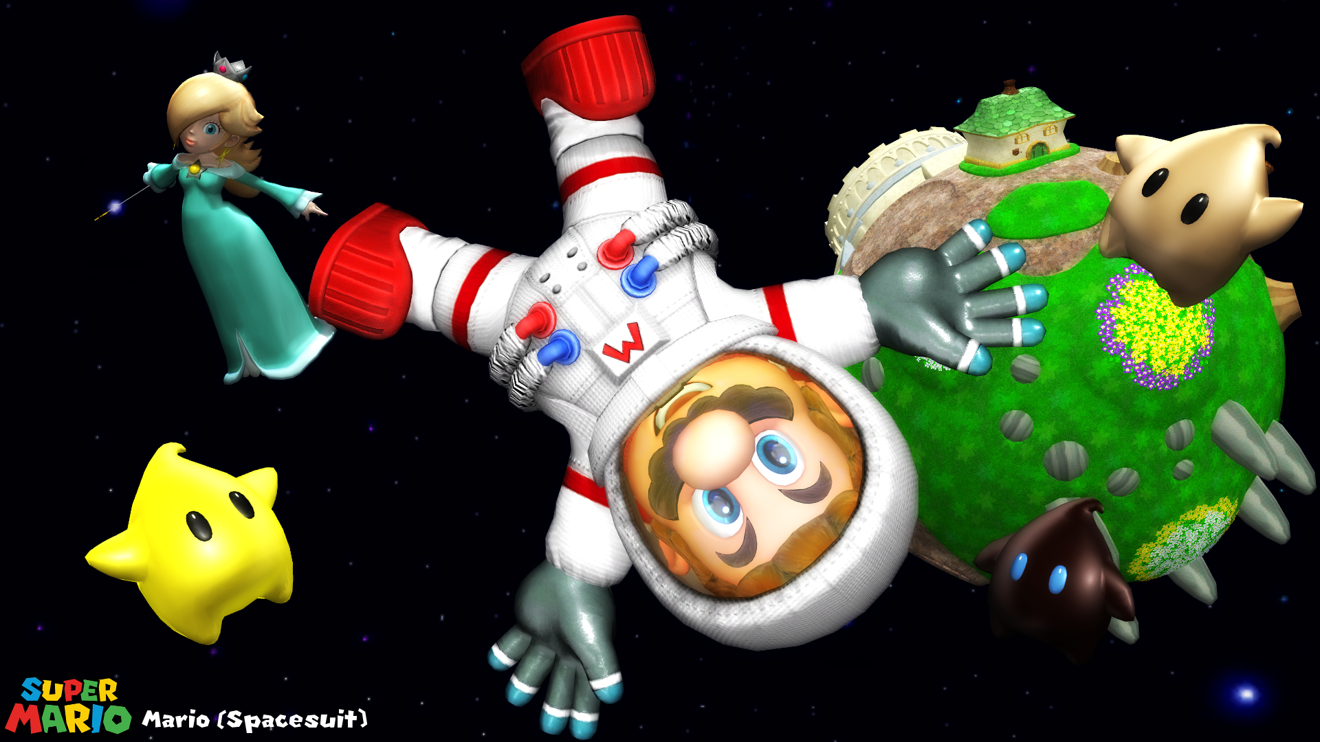(MMD Model) Mario (Spacesuit) Download by SAB64 on DeviantArt