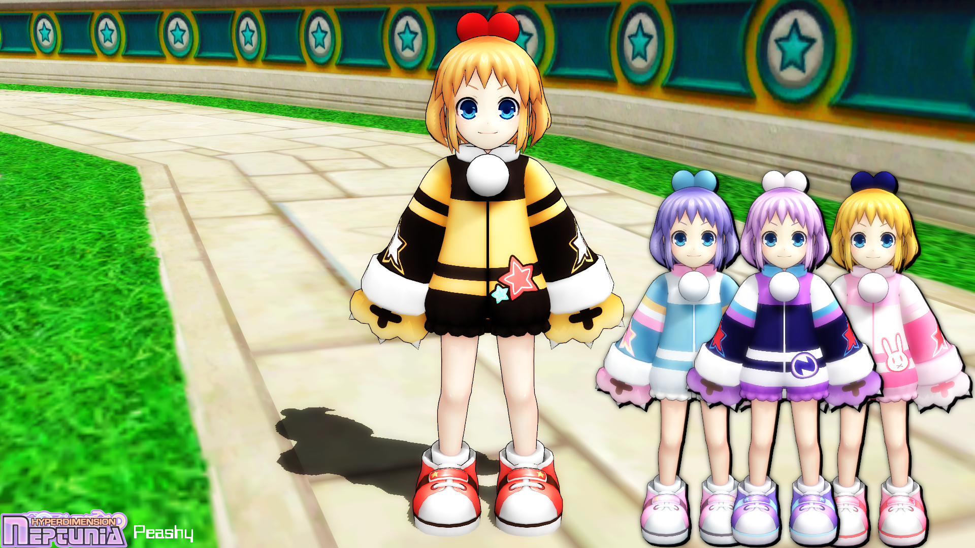 Hyperdimension Neptunia Peashy