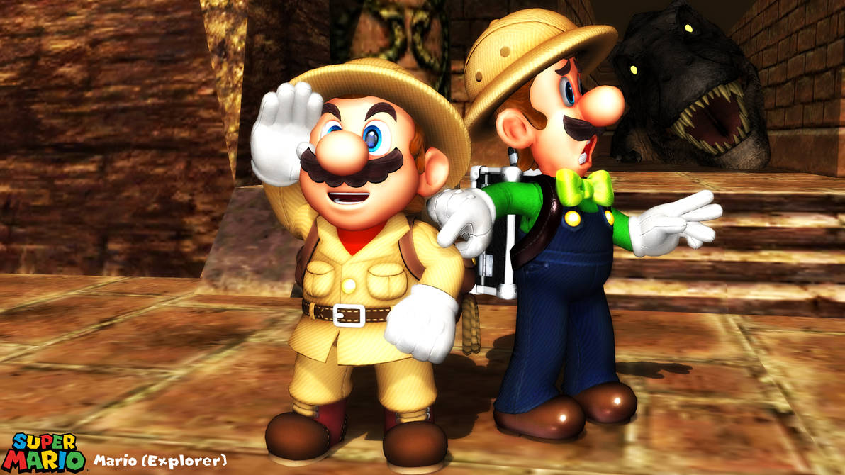 (MMD Model) Mario (Explorer) Download by SAB64 on DeviantArt