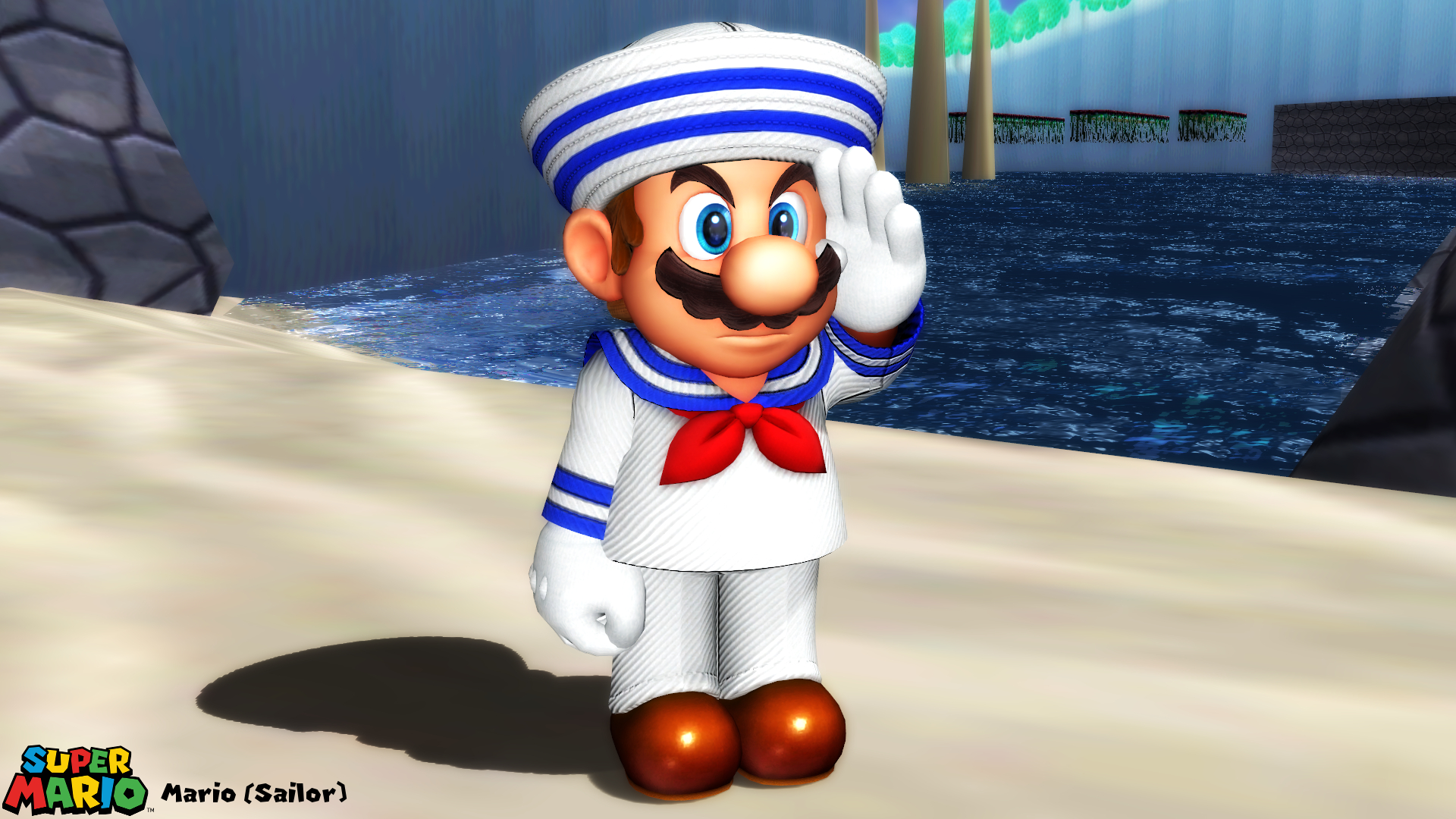 (MMD Model) Mario (Sailor) Download by SAB64 on DeviantArt