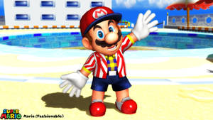 (MMD Model) Mario (Swimwear) Download by SAB64 on DeviantArt