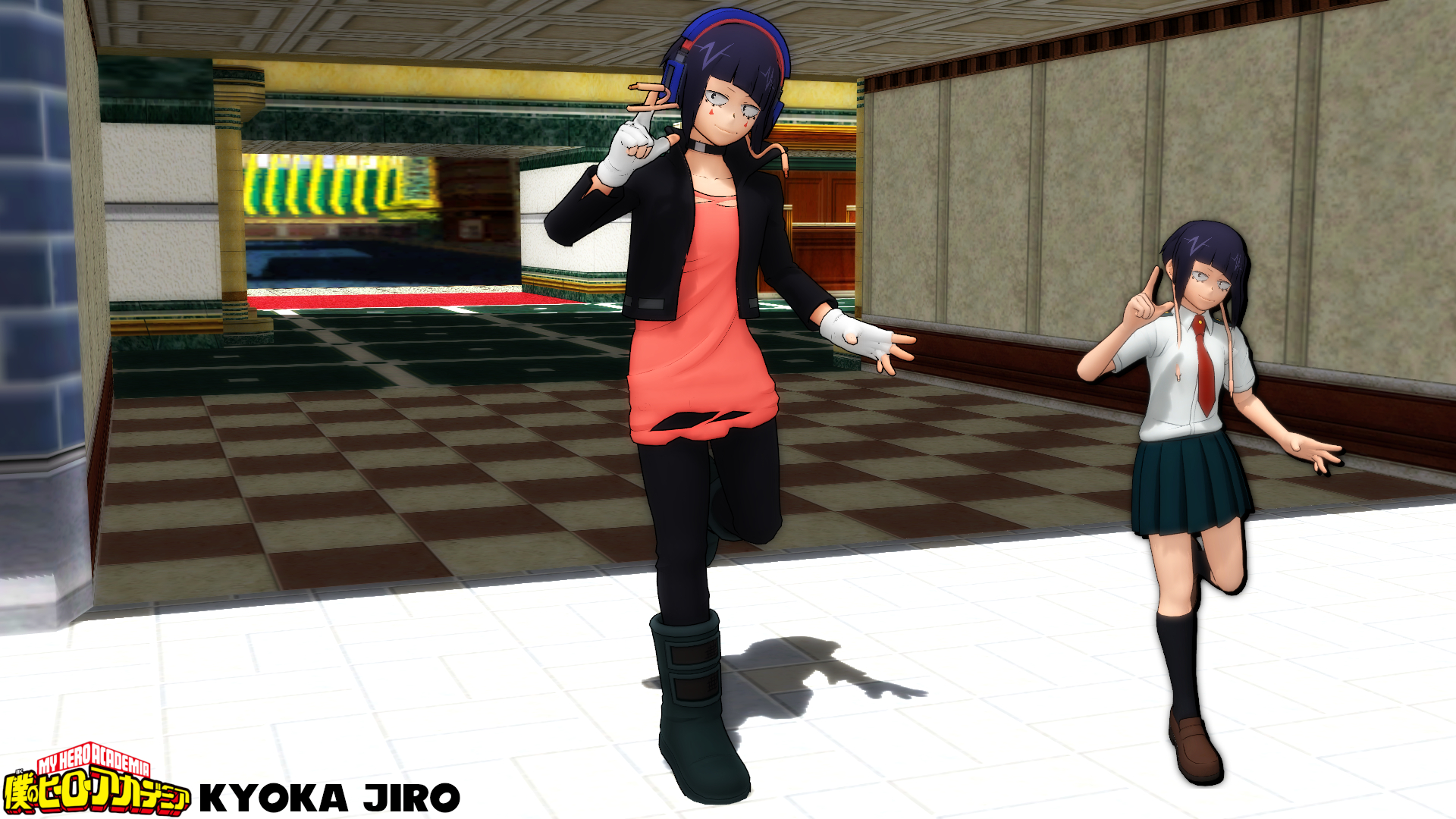 (MMD Model) Kyoka Jiro Download by SAB64 on DeviantArt