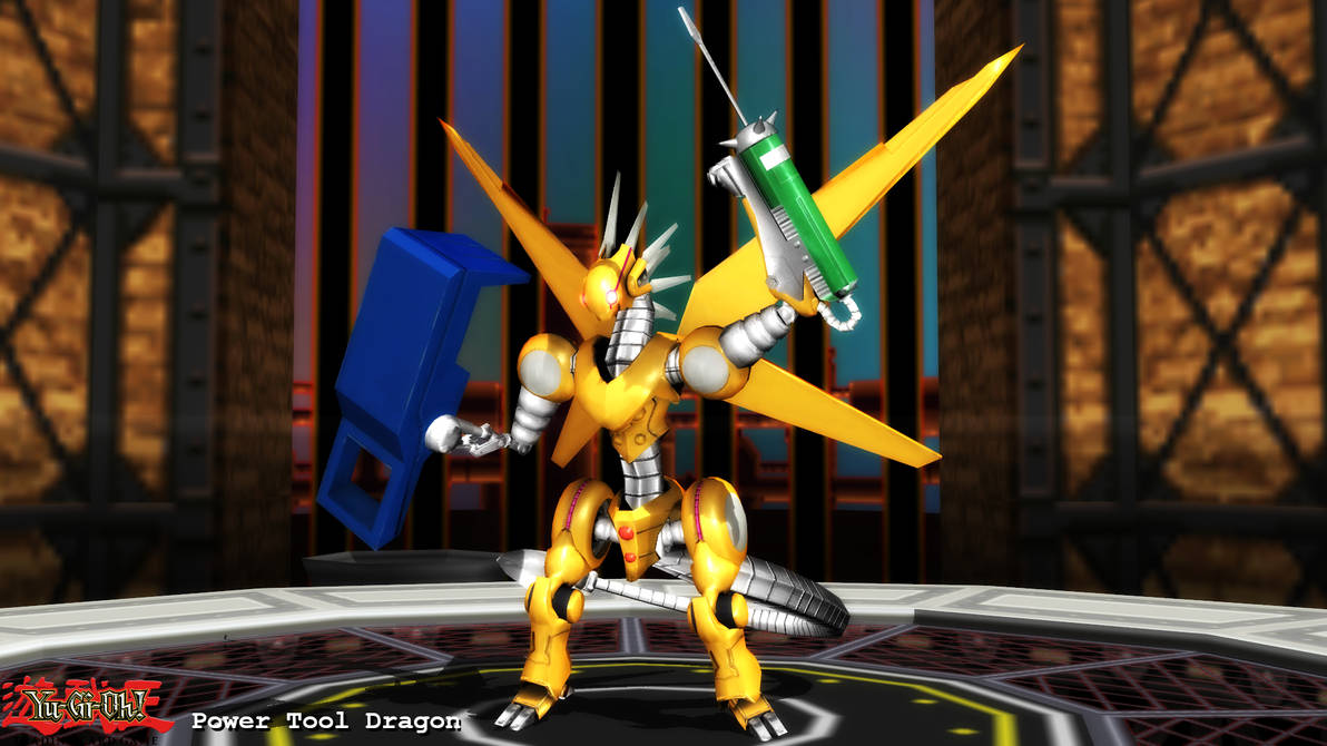 (MMD Model) Power Tool Dragon Download by SAB64 on DeviantArt