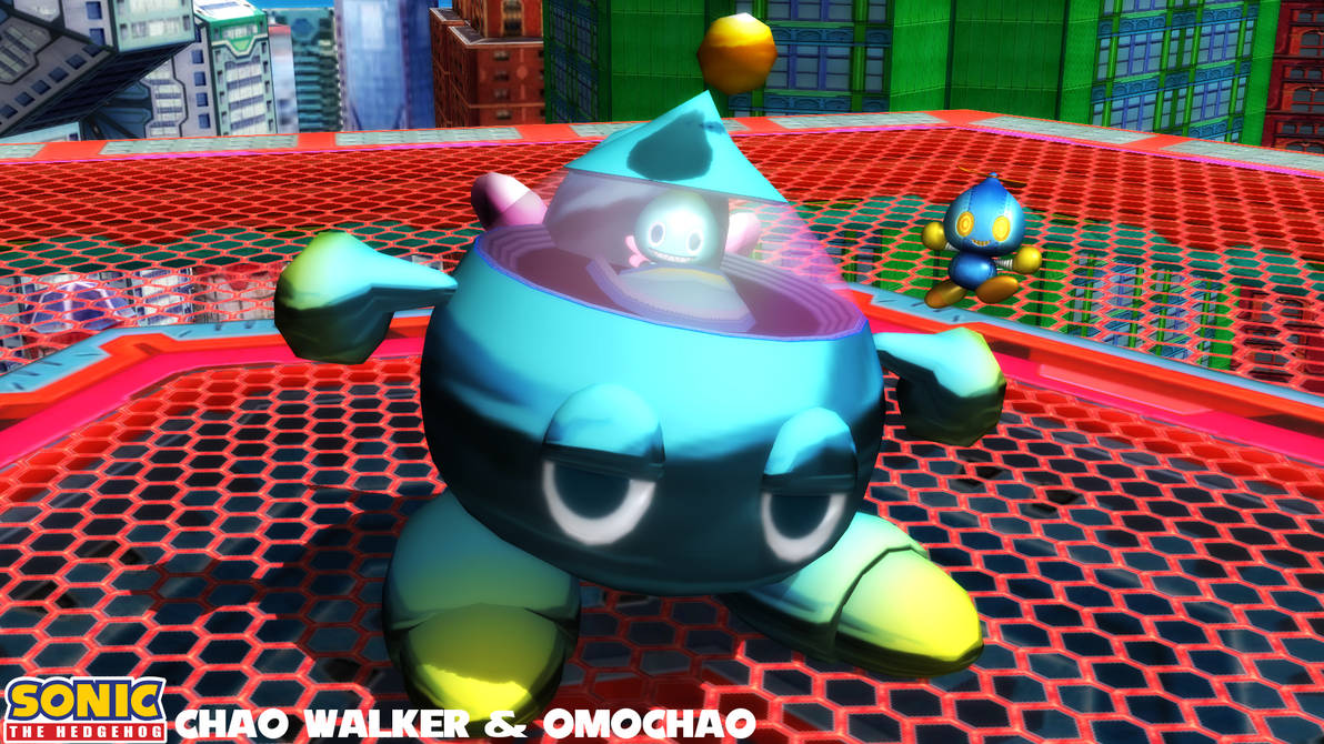 (MMD/FBX Model) Chao Walker and Omochao DL by SAB64 on DeviantArt