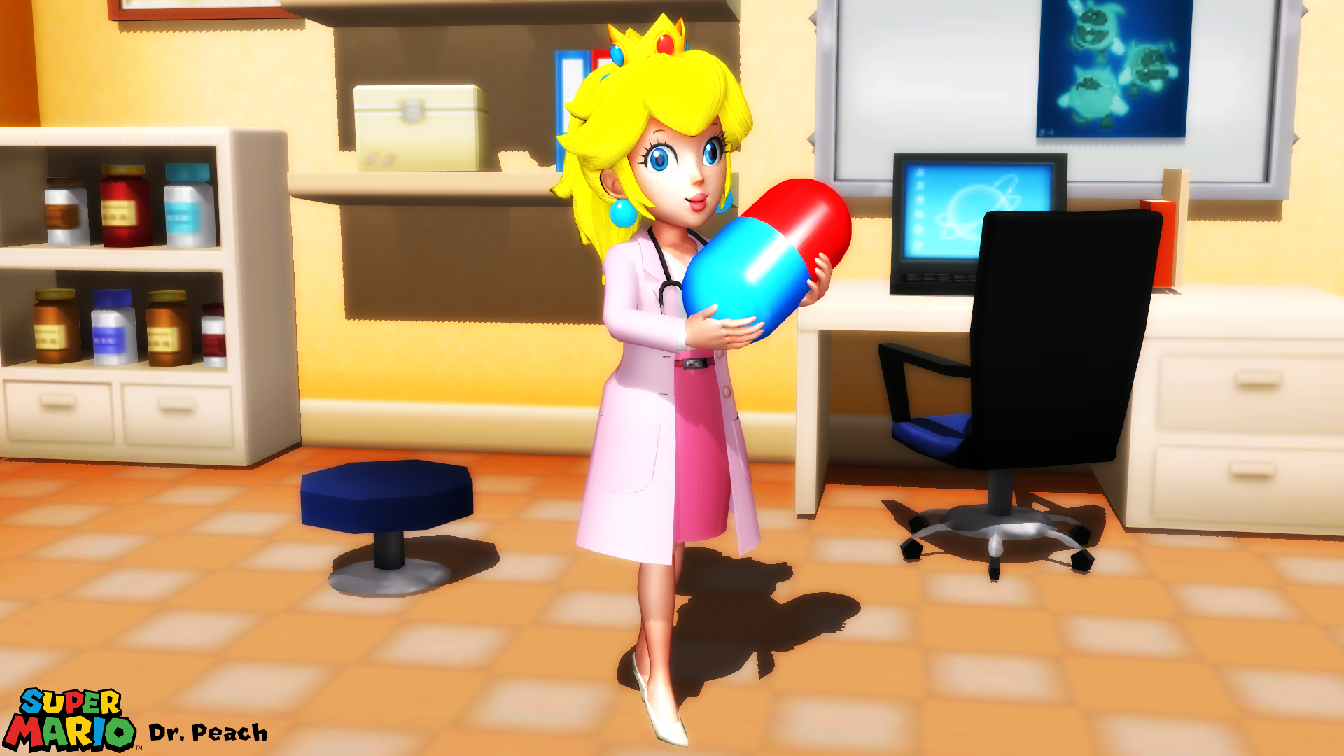 (MMD Model) Dr. Peach Download by SAB64 on DeviantArt