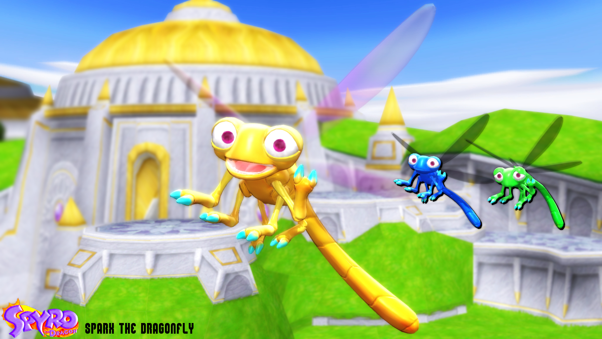 (MMD Model) Sparx the Dragonfly Download by SAB64 on DeviantArt