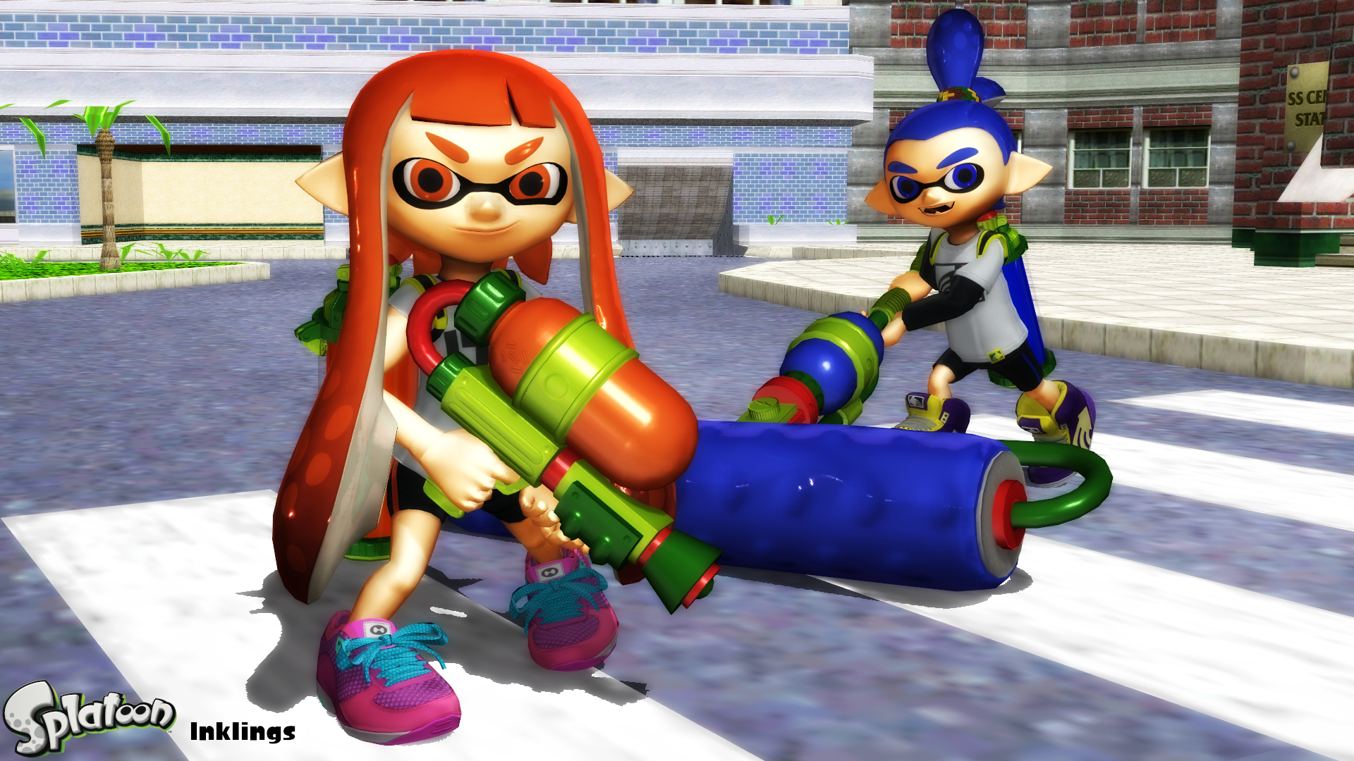 (MMD Model) Inklings (SSBU) Download by SAB64 on DeviantArt