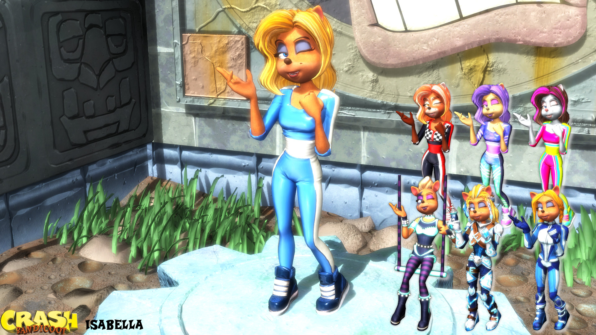(MMD Model) Isabella Bandicoot (Nitro-Fueled) DL by SAB64 on DeviantArt