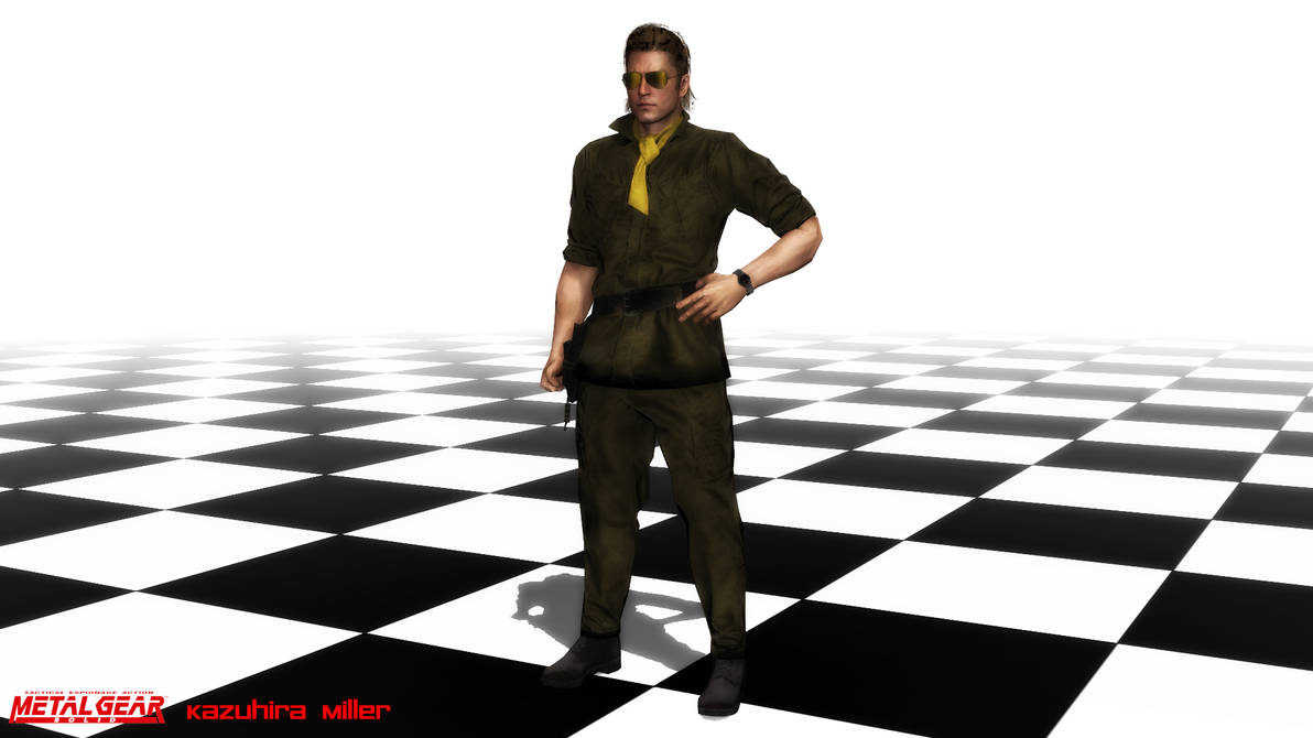 (MMD model) Kazuhira Miller Download by SAB64 on DeviantArt