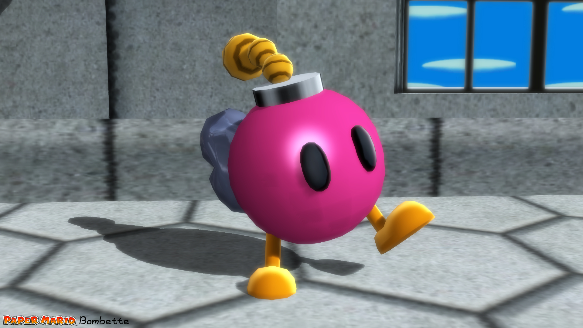 (MMD Model) Bombette (3D) Download by SAB64 on DeviantArt
