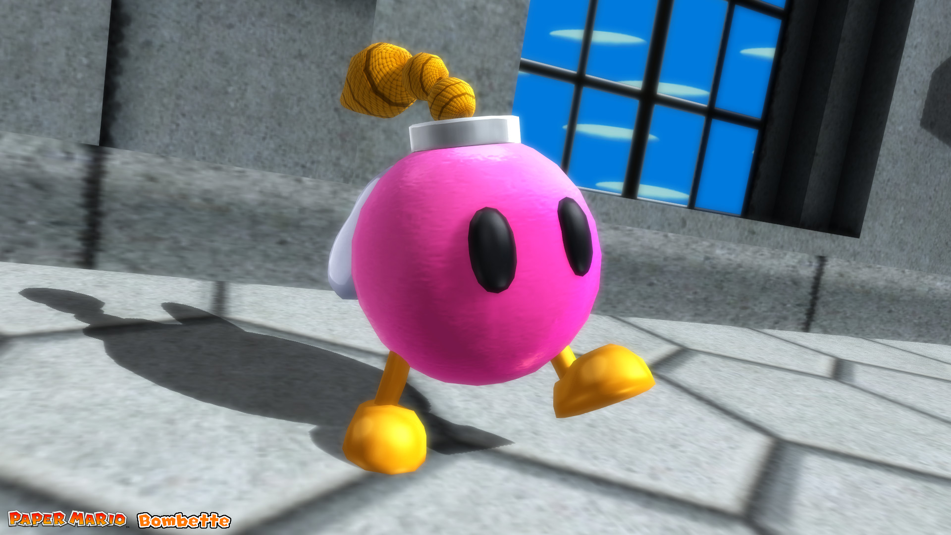 (MMD/FBX Model) Bombette (3D) Download by SAB64 on DeviantArt