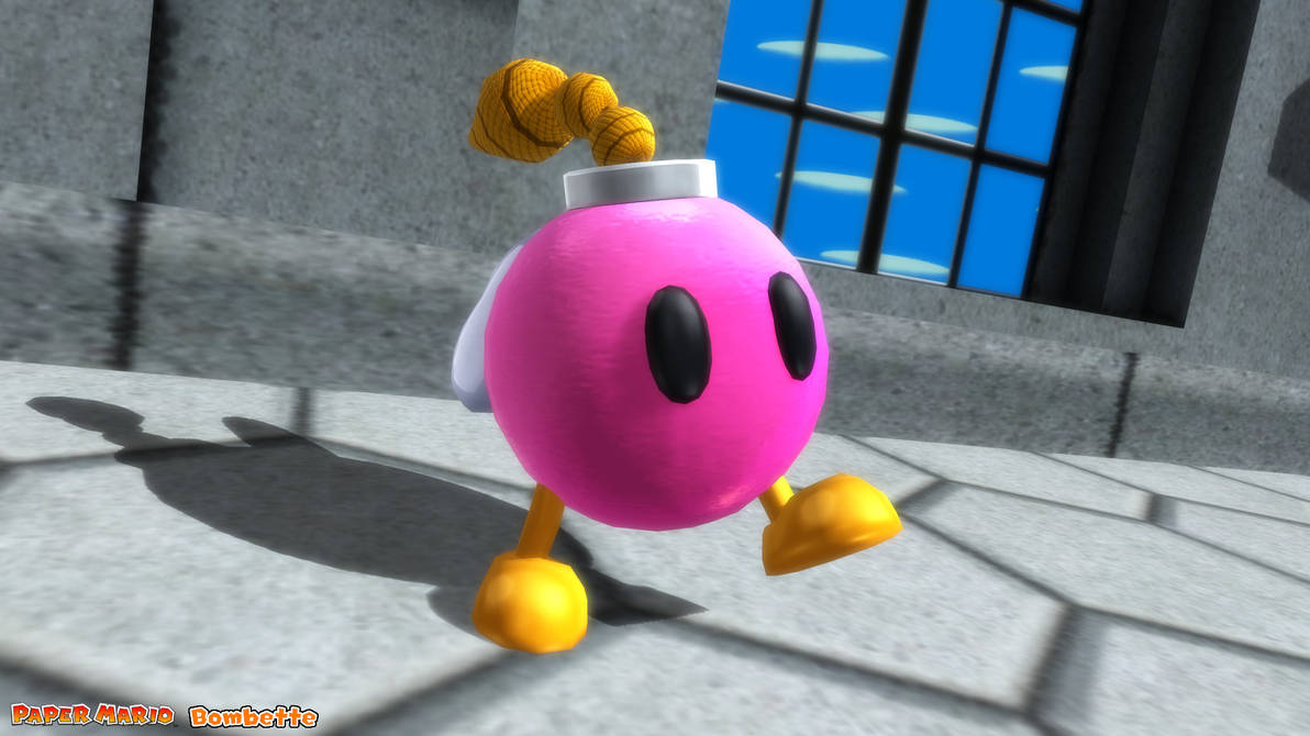 (MMD/FBX Model) Bombette (3D) Download by SAB64 on DeviantArt