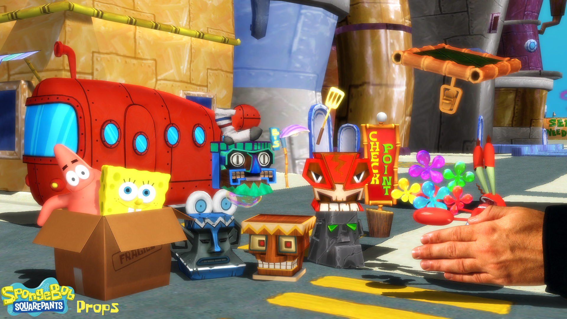 (MMD Model) Spongebob: BFBBR Props Download by SAB64 on DeviantArt