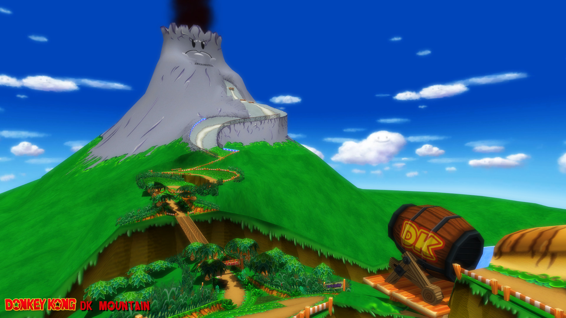 (MMD Stage) DK Mountain Download by SAB64 on DeviantArt