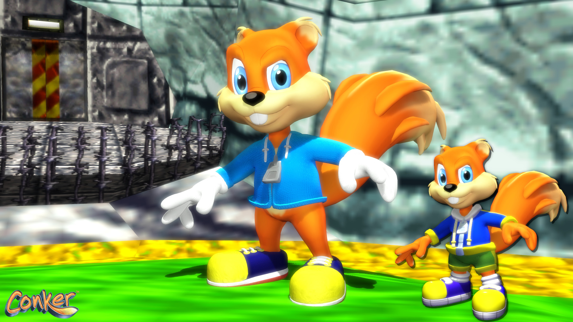 Mmd Model Conker The Squirrel Download By Sab64 On Deviantart