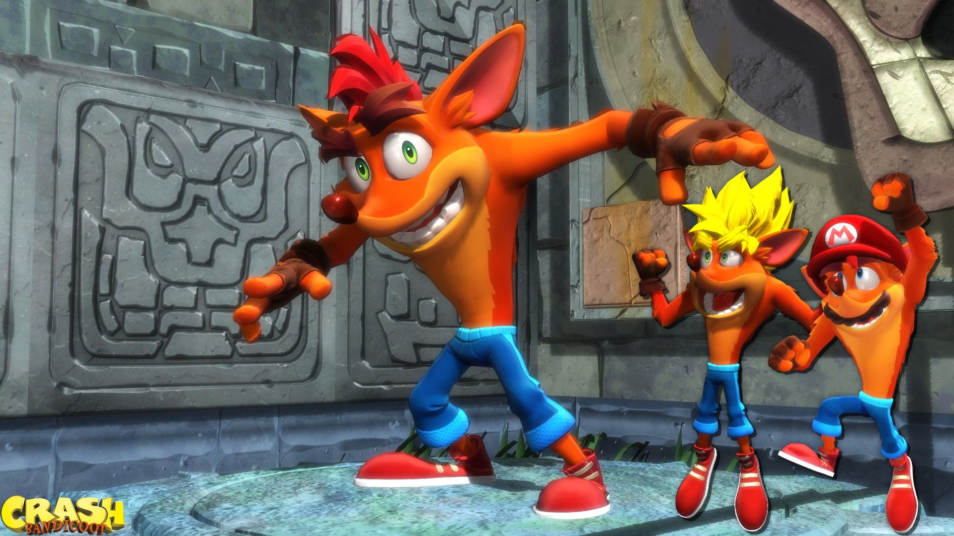 (MMD Model) Crash Bandicoot (IAT) Download by SAB64 on DeviantArt