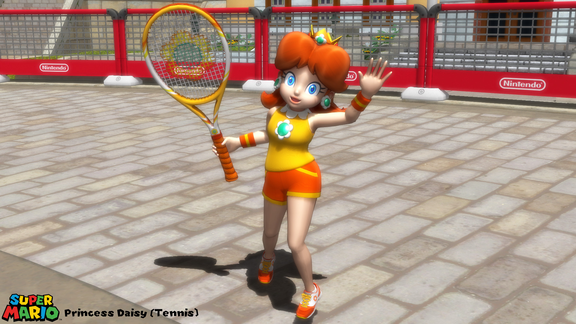 (MMD Model) Princess Daisy (Tennis) Download by SAB64 on DeviantArt