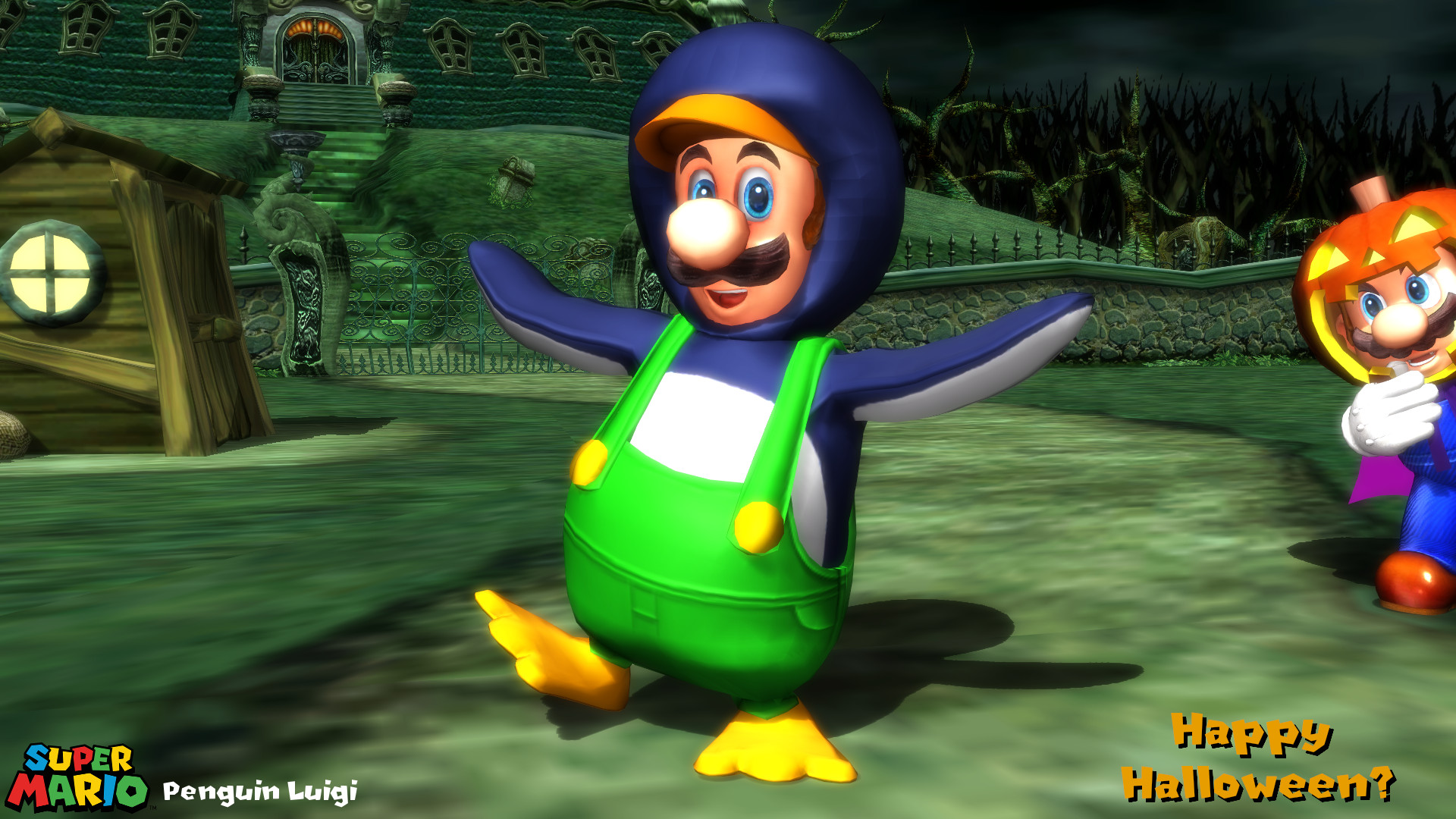 (MMD Model) Penguin Luigi Download by SAB64 on DeviantArt