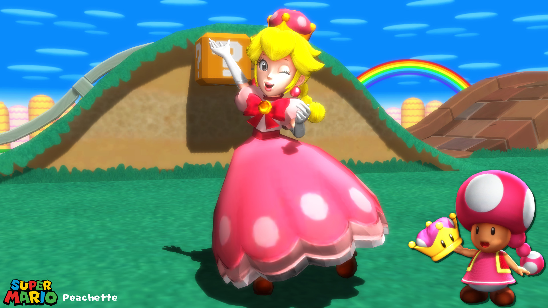 (MMD/FBX Model) Peachette Download by SAB64 on DeviantArt
