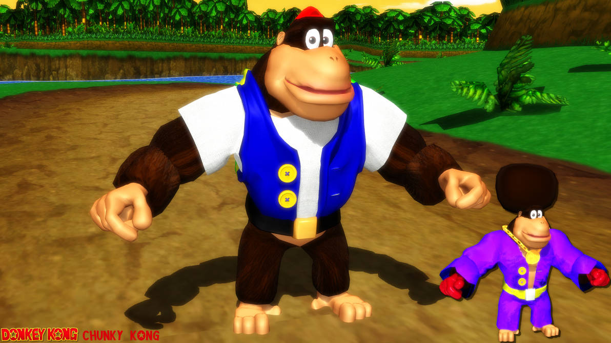 (MMD Model) Chunky Kong (Custom) Download by SAB64 on DeviantArt