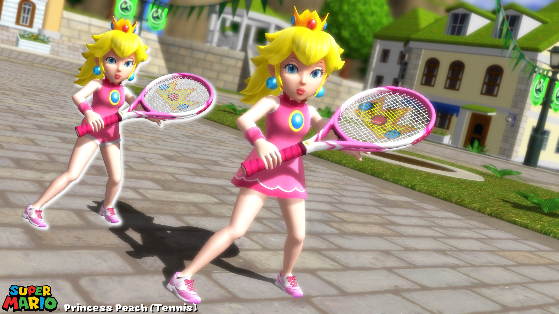 (MMD Model) Princess Peach (Sports) Download by SAB64 on DeviantArt