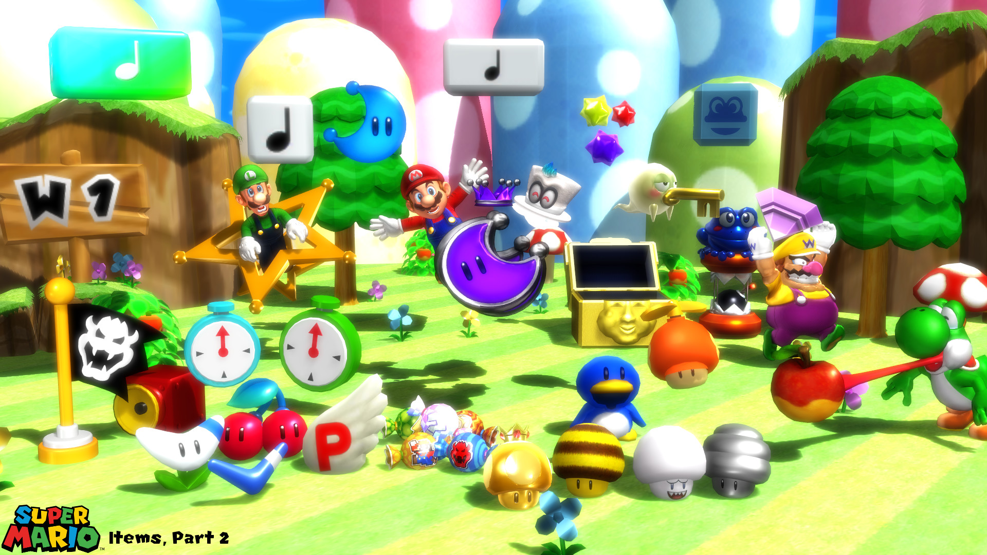 (MMD Model) Super Mario Items, Part 2 Download by SAB64 on DeviantArt