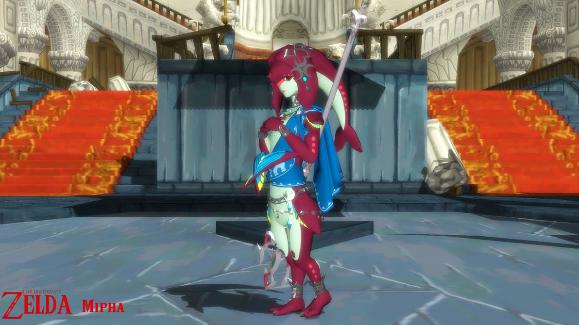 (MMD Model) Mipha Download by SAB64 on DeviantArt