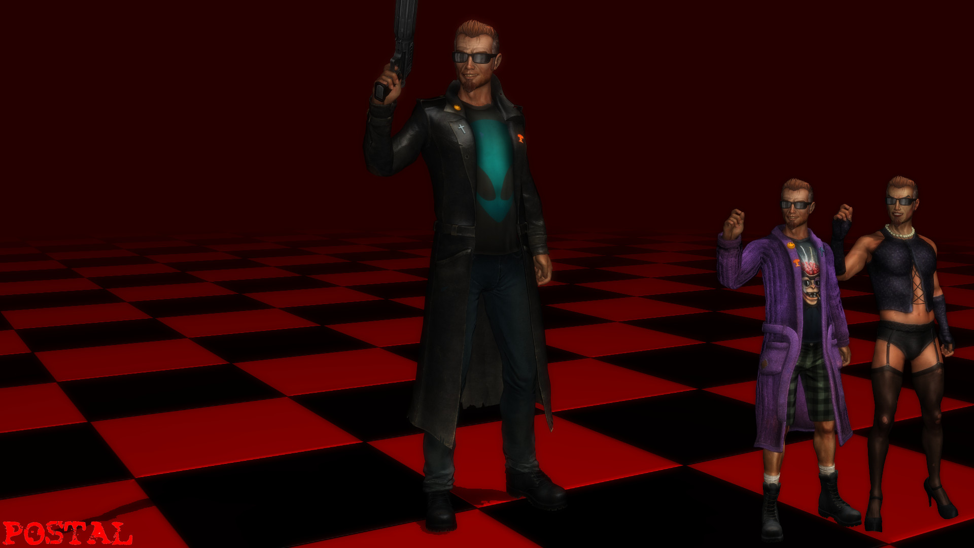 (MMD Model) The Postal Dude Download by SAB64 on DeviantArt