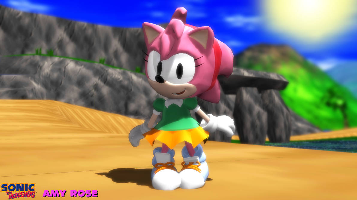 Mmdfbx Model Amy Rose Classic Download By Sab64 On Deviantart