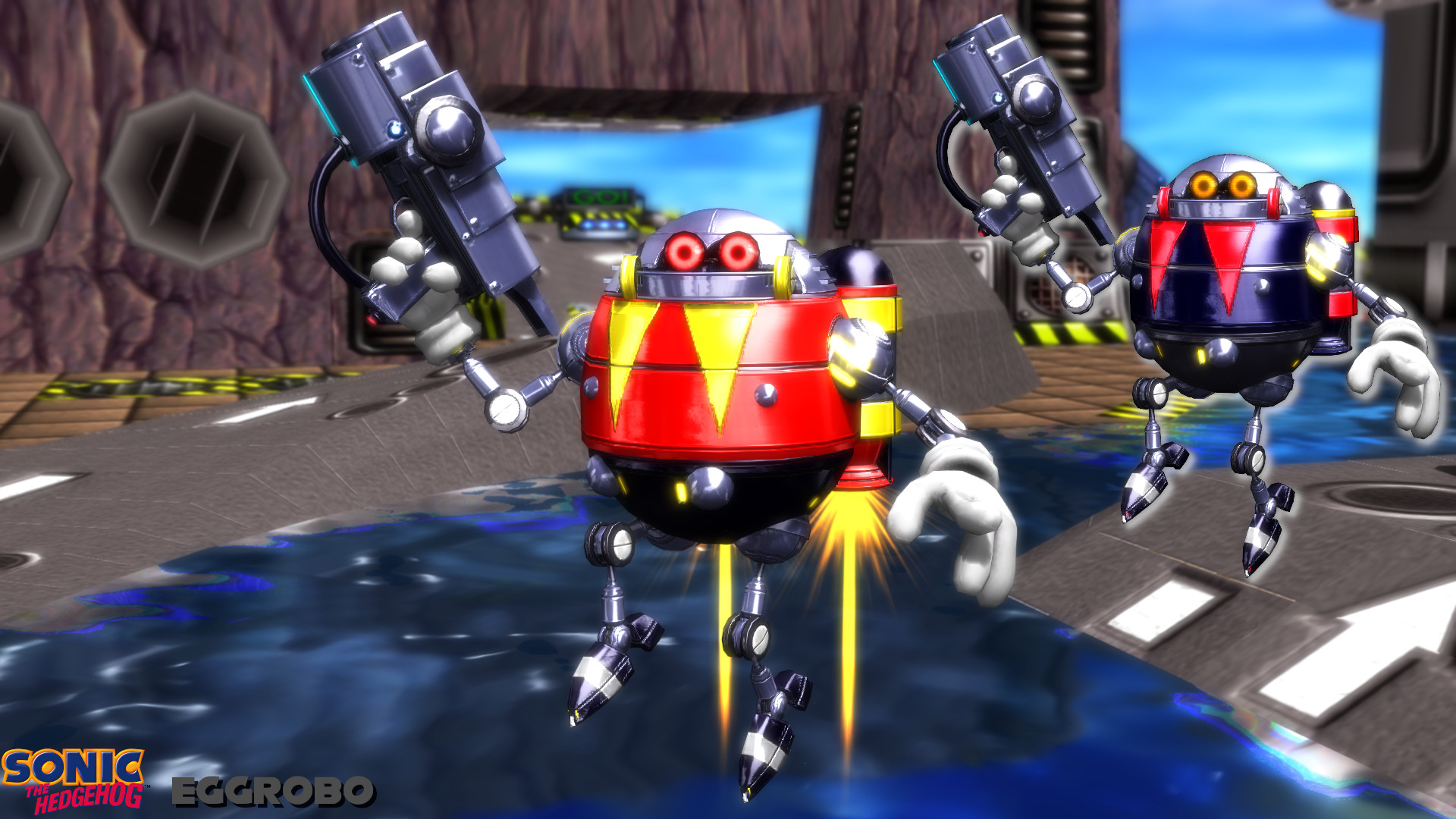 (MMD Model) Eggrobo Download by SAB64 on DeviantArt