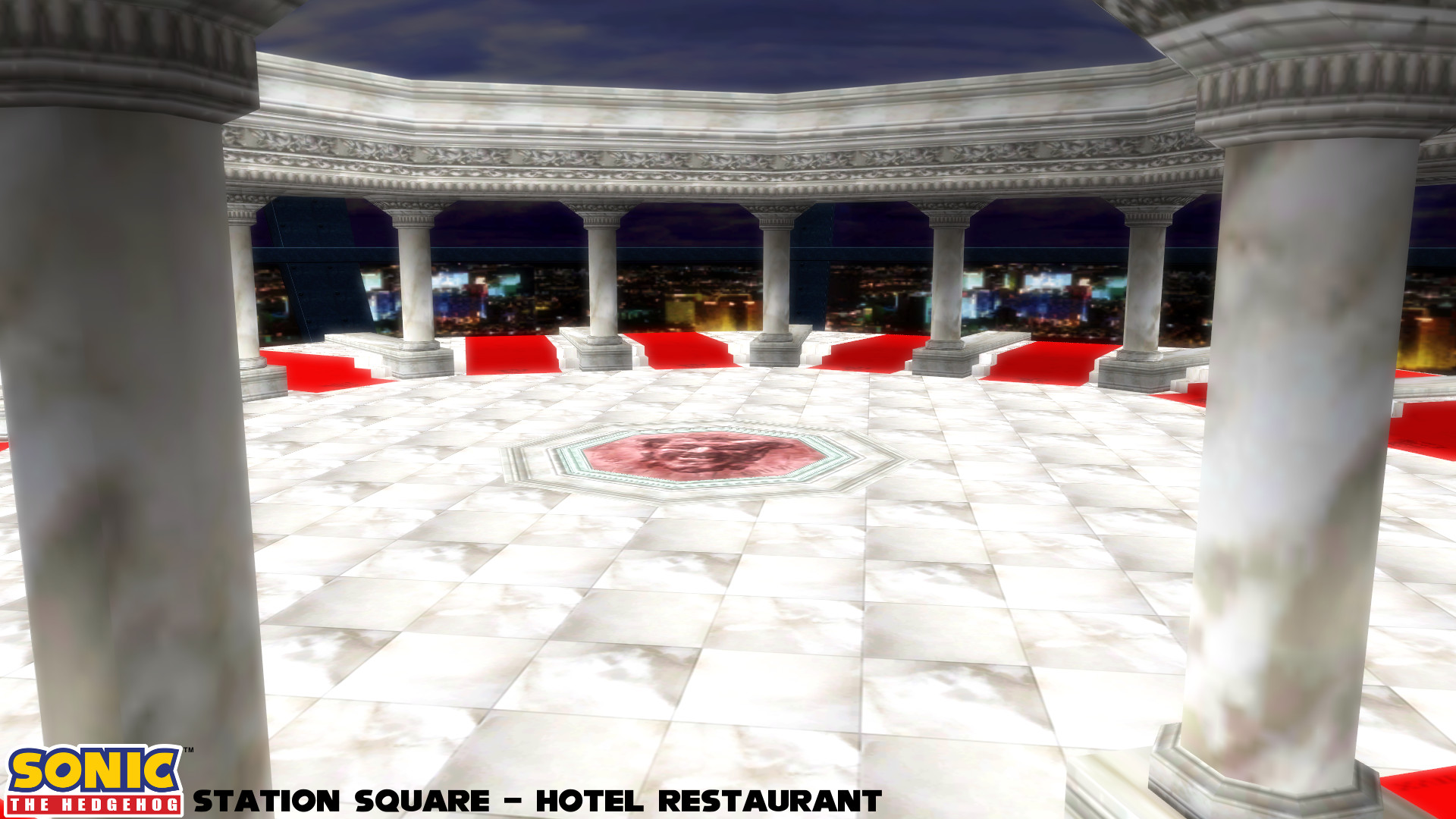 (MMD Stage) Station Square - Hotel Restaurant DL by SAB64 on DeviantArt
