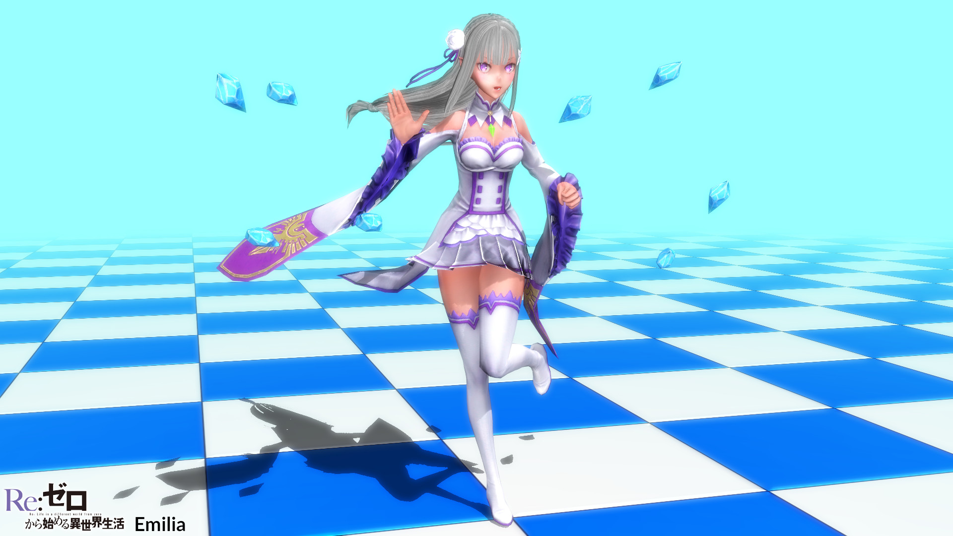 (MMD Model) Emilia Download by SAB64 on DeviantArt