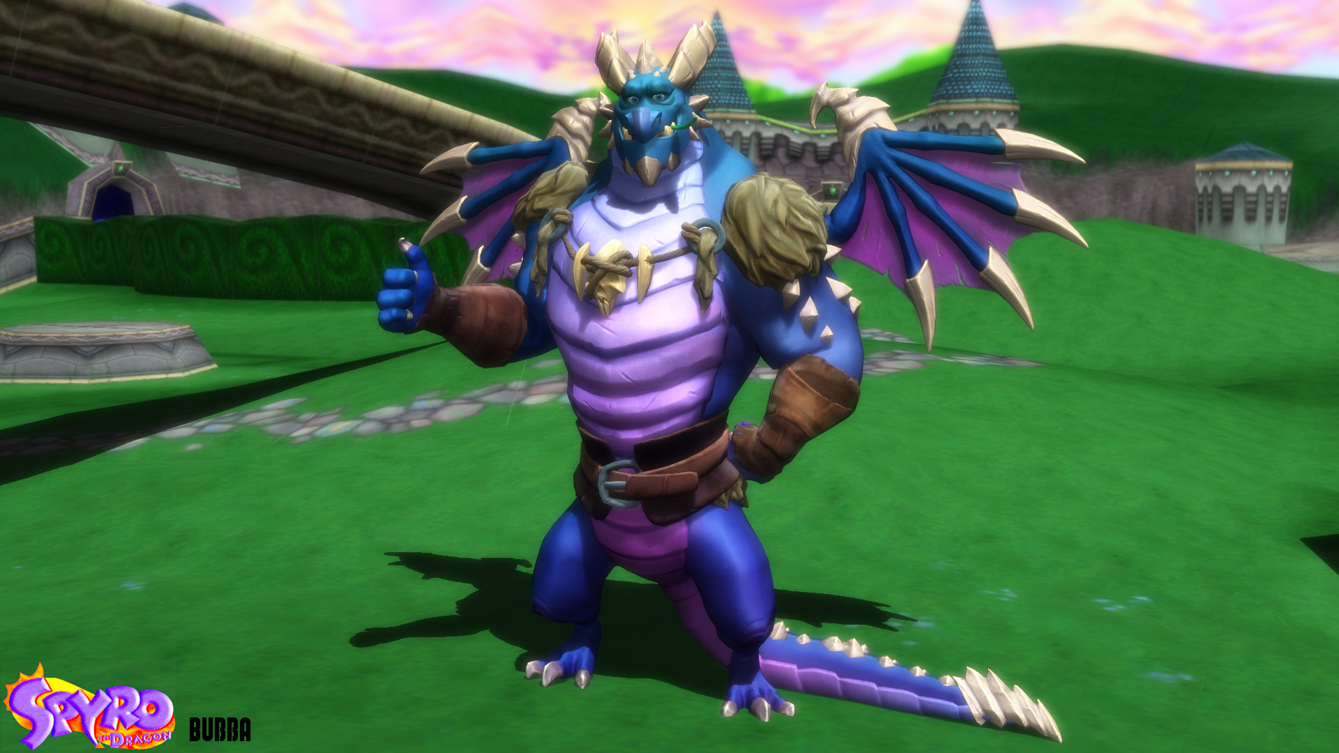 (MMD Model) Bubba the Dragon Download by SAB64 on DeviantArt