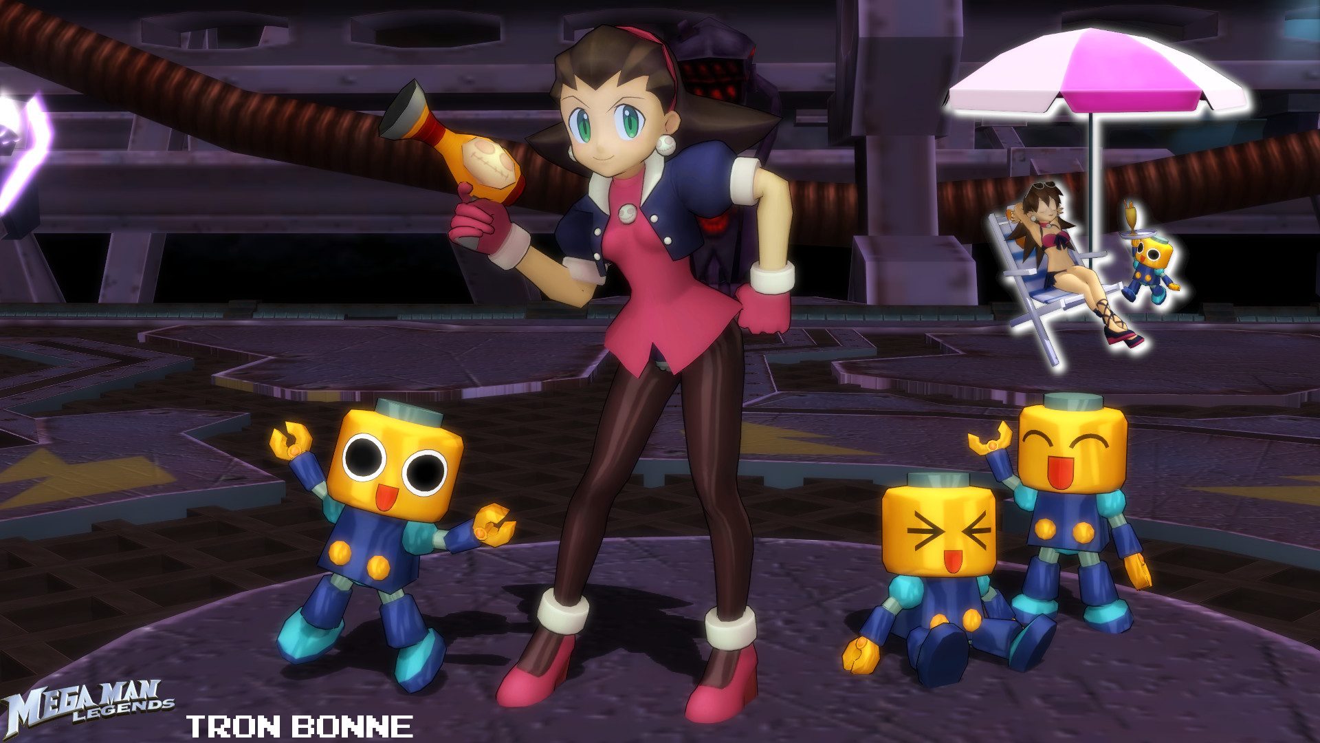 (MMD Model) Tron Bonne Download by SAB64 on DeviantArt