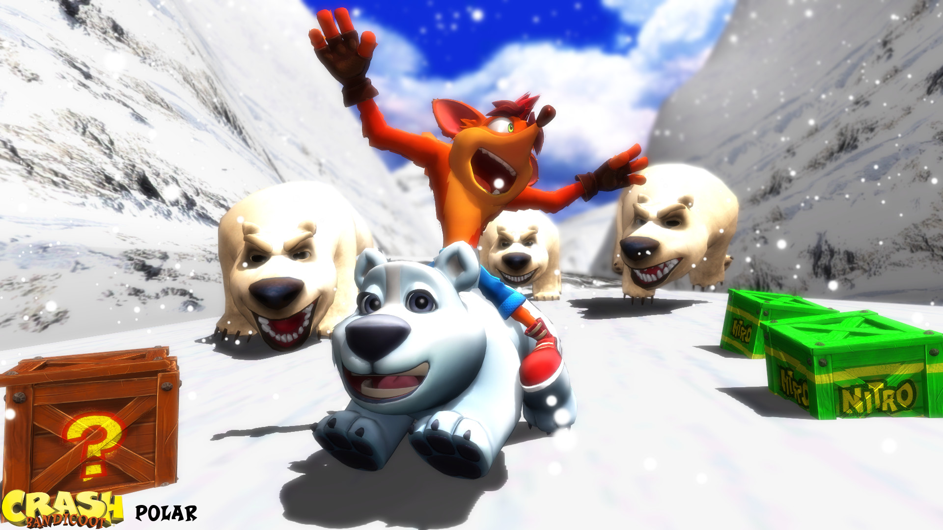 Crash Bandicoot 2 Polar Bear