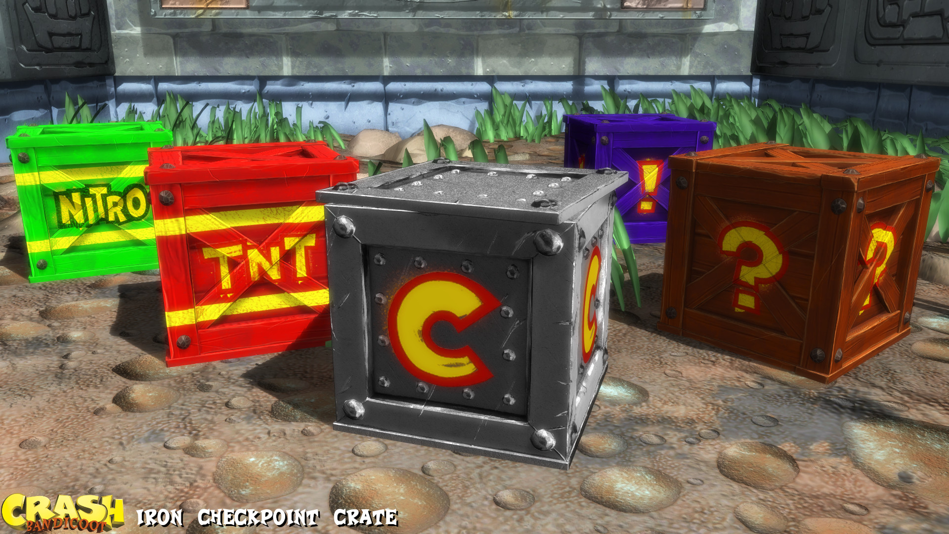 (MMD Model) Iron Checkpoint Crate Download by SAB64 on DeviantArt