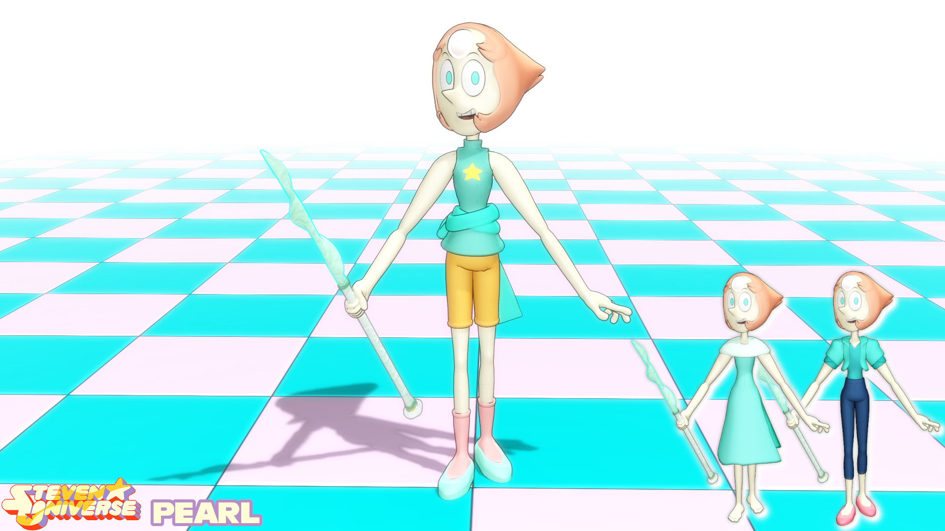 (MMD Model) Pearl (Steven Universe) Download by SAB64 on DeviantArt