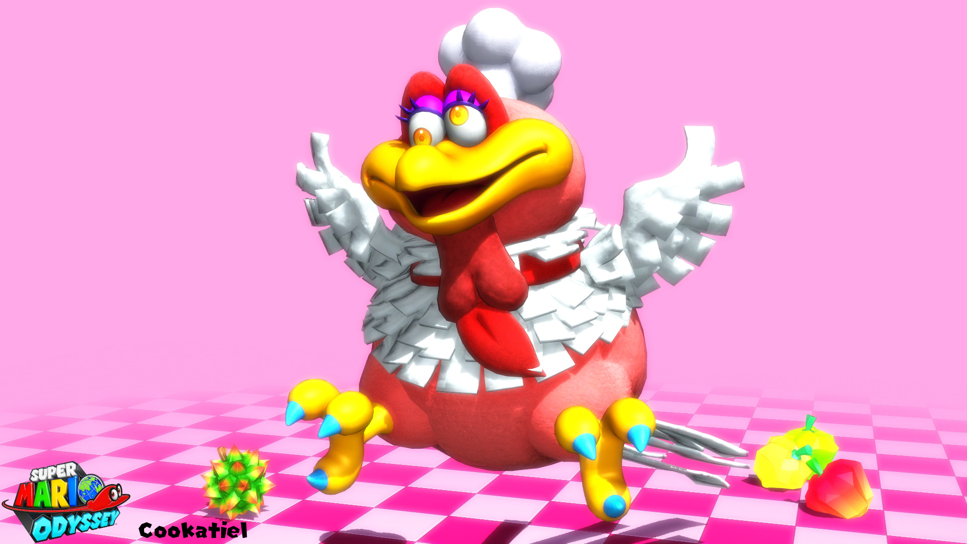 (MMD Model) Cookatiel Download by SAB64 on DeviantArt