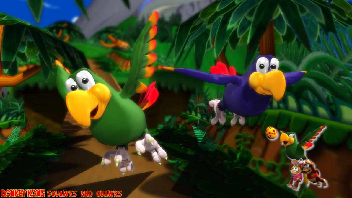 (MMD/FBX Model) Squawks and Quawks Download by SAB64 on DeviantArt