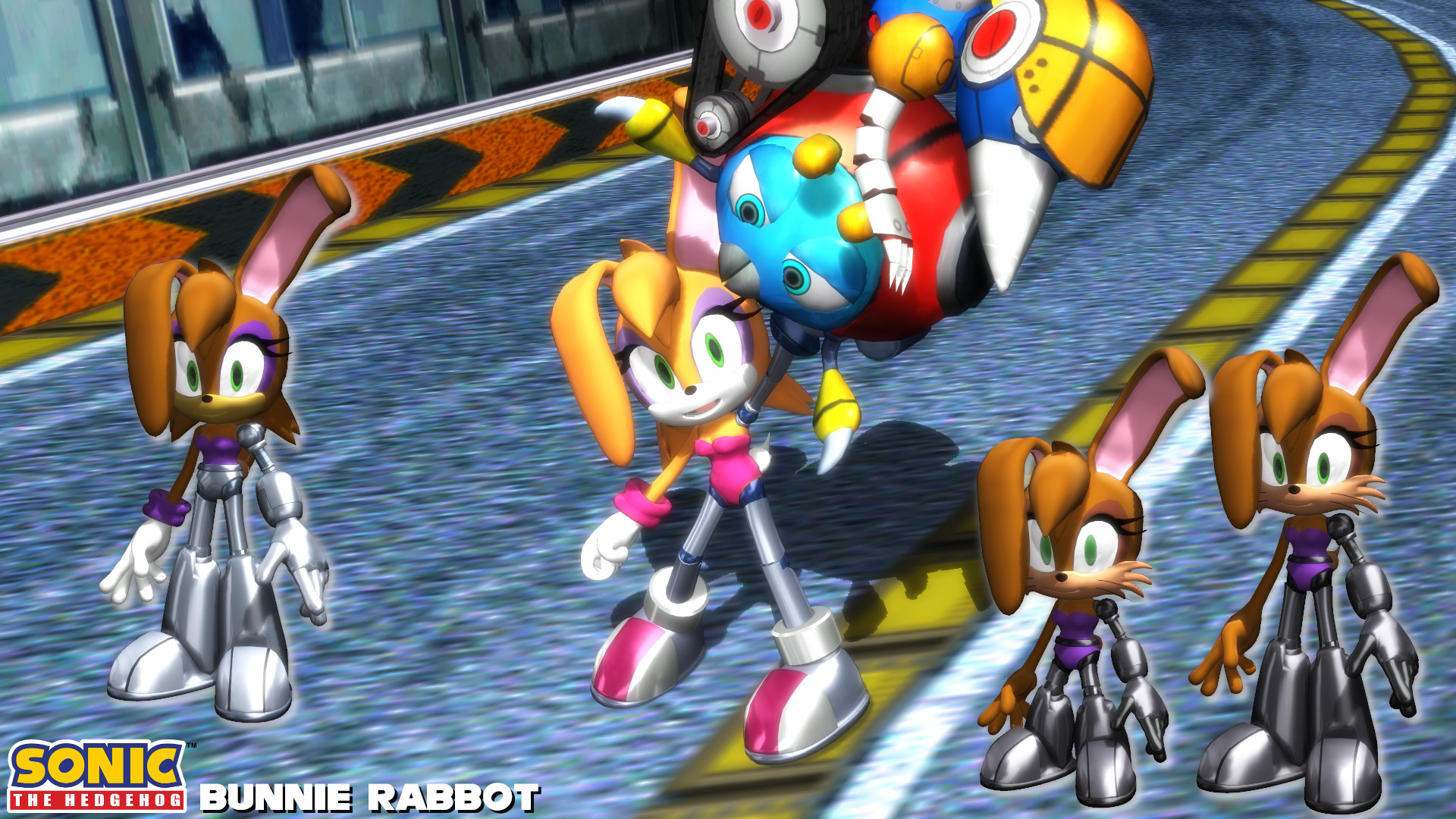 (MMD Model) Bunnie Rabbot Download by SAB64 on DeviantArt