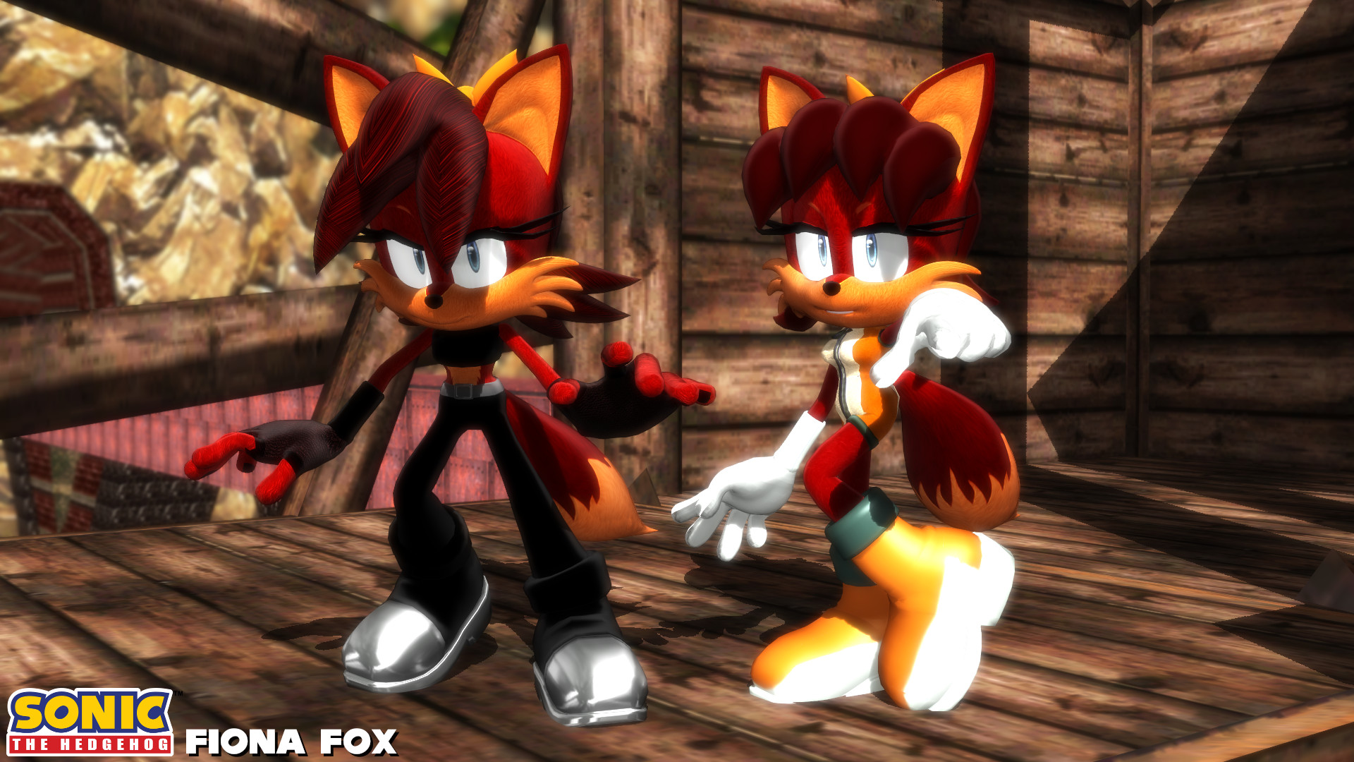 (MMD Model) Fiona Fox Download by SAB64 on DeviantArt
