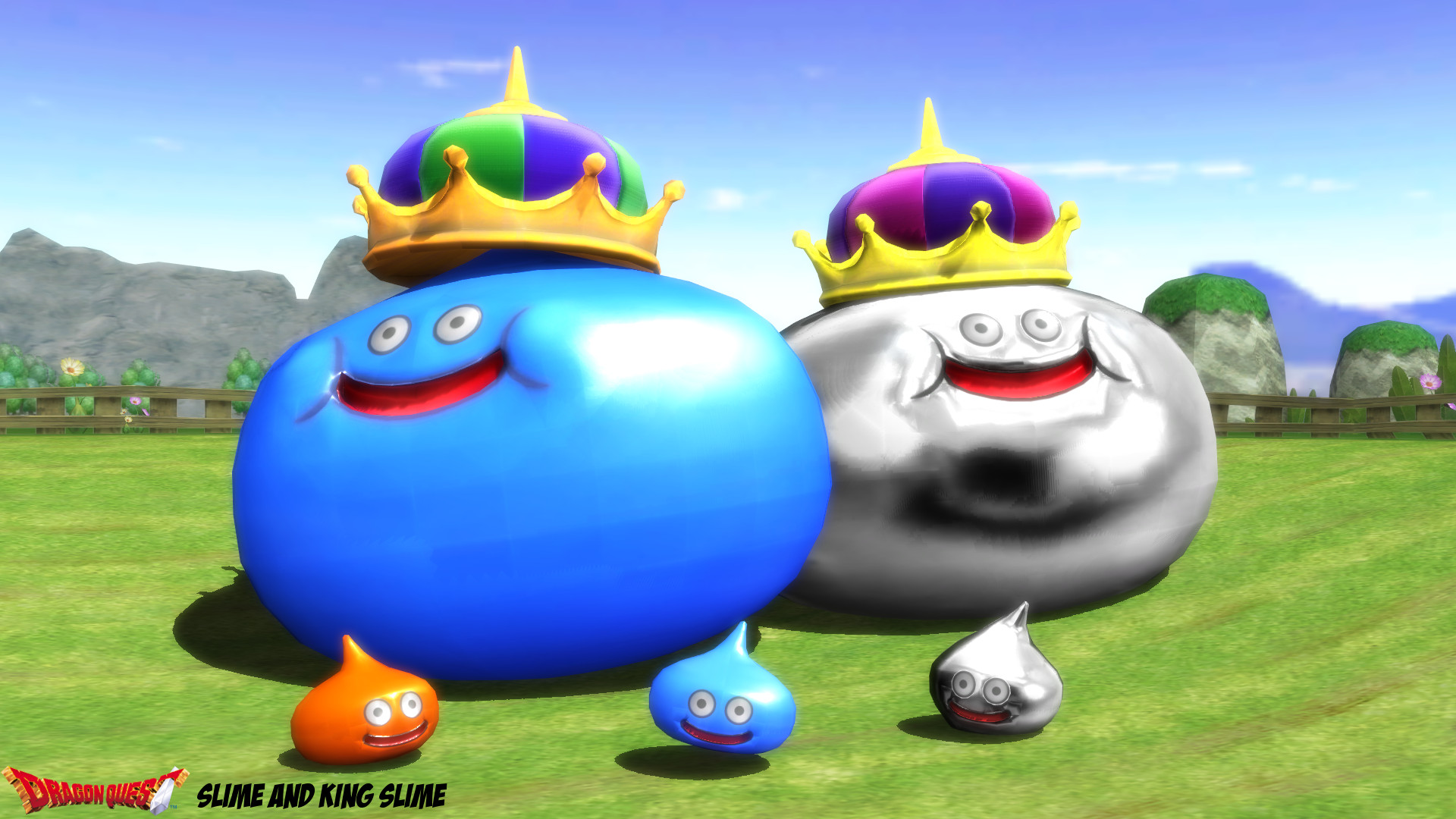 (MMD Model) Slime and King Slime Download by SAB64 on DeviantArt